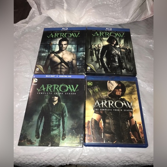 Warner brothers | Media | Arrow Complete Seasons 4 1234 Bluray | Poshmark